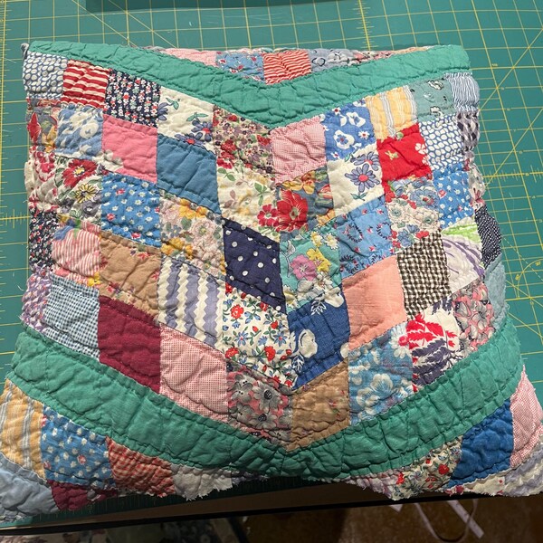 Vintage Coverlet, Antique Blanket, Woven Coverlet, Double Sided ...