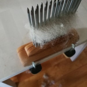 Hackle and Carding Comb. wool comb and blending hackle set 2 | Etsy