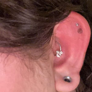 14K 16G Solid Gold Dermal Piercing/internally Threaded Dermal Anchor ...