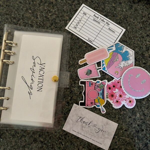 Disneyland Saving Trackers Instant Download PDF Size A6 Digital Savings ...