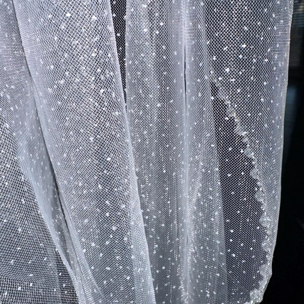 First Communion Veil With Pearls Trim Handmade Communion Veil Holy ...