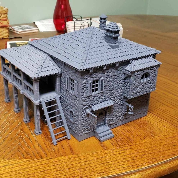 Dnd Terrain Port Tavern - Fantasy Dwarve Elves and Demons | 28mm 32mm ...