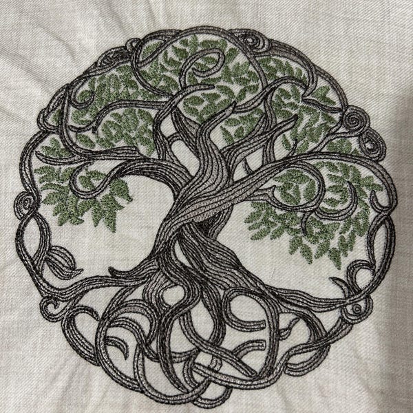Tree of Life Machine Embroidery Design - Tree of Life Embroidery Files ...