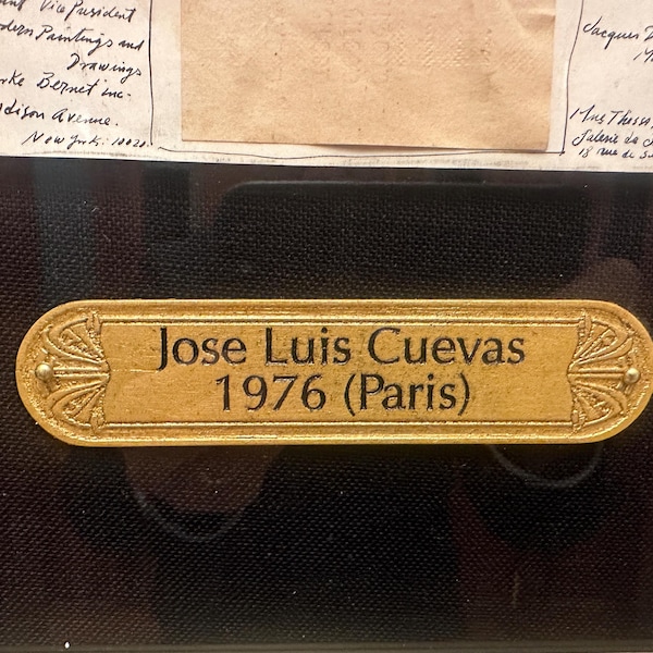 Name Plate NP1L, Title Plate, Plaque, Art Plaque, Picture Frame Title ...
