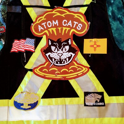 Atom Cats Patch Large Embroidered Fallout - Etsy