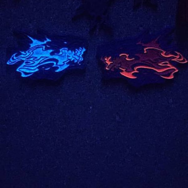 Wraith Glow in the Dark Ghost Horror Pin - Etsy