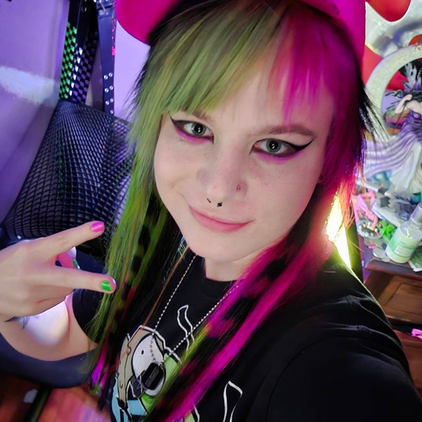 Y2K Hair Clips Early 2000s Nostalgia Emo Scene Zebra Leopard Mcbling ...