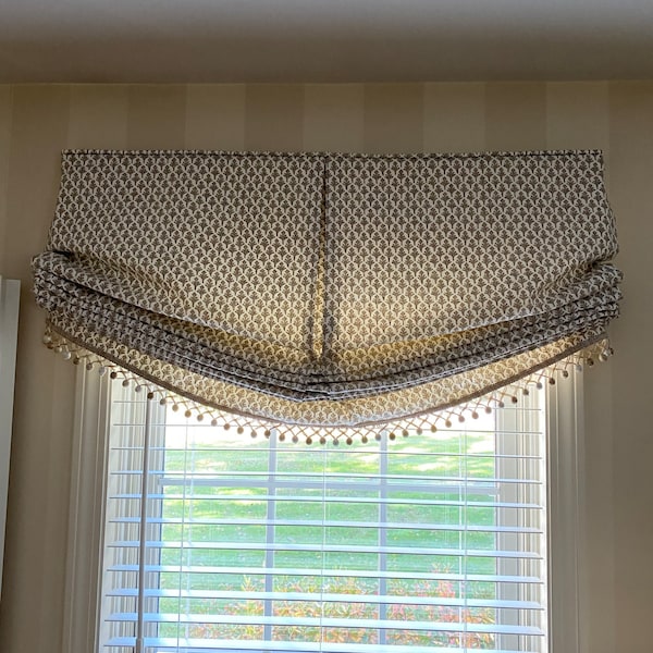 GATHERED BALLOON SHADE Custom - Etsy
