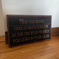 Custom Distressed Irish Pub Proprietor Sign Rustic Hand Made Vintage ...