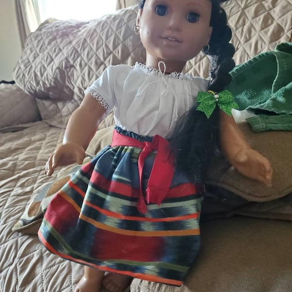 Choice of Southwest Skirt With Optional Camisa, 18" Doll Clothes ...