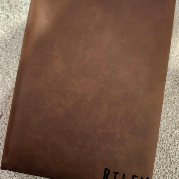 Engraved Flapped Portfolio, Personalized Laser Engraved Portfolio ...