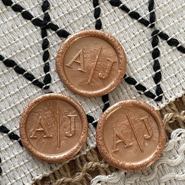 Custom Wax Seal Stickers, Custom Any Logo, Wedding Invitation Wax Seals ...