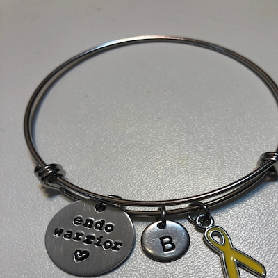 Endo Warrior Bracelet, Endometriosis Warrior, Endometriosis Awareness ...