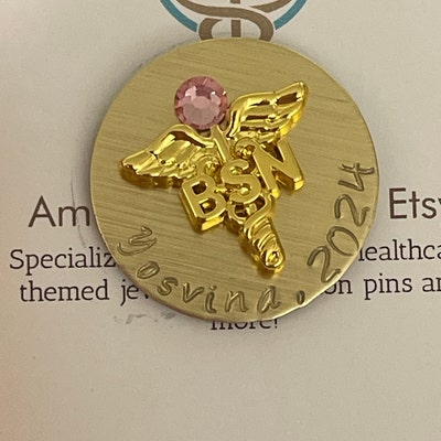 Rose Gold LPN Pin Rose Gold Licensed Practical Nurse Pin Rose Gold ...