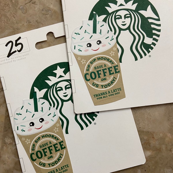 Coffee Thank You Gift Printable, Teacher Gift, Teacher Appreciation ...