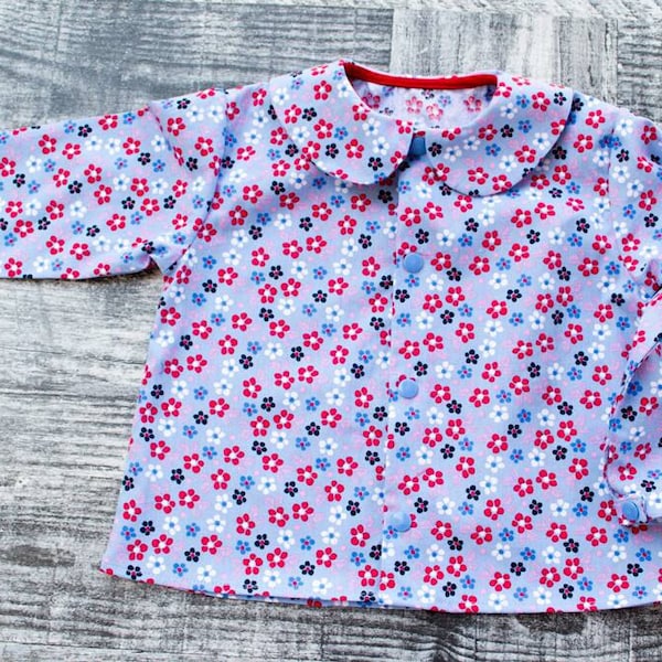LITTLE STARS Boy Girl Shirt Pattern Pdf Sewing Pattern, Children Baby ...