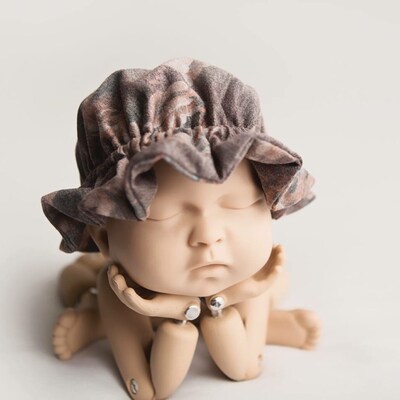 Mop / Mob Cap Pattern Newborn Baby , Toddler, Girl Plus 18 Inch Doll ...