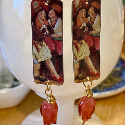 Set of 4 Cobalt Blue Roses Handmade Artisan Sculptural - Etsy