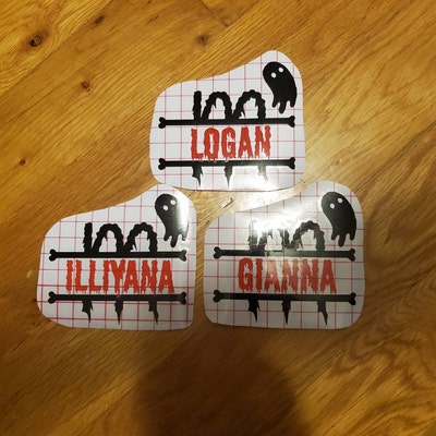 Gold Chrome Custom Name Decal Name Sticker Personalized Name Decal ...