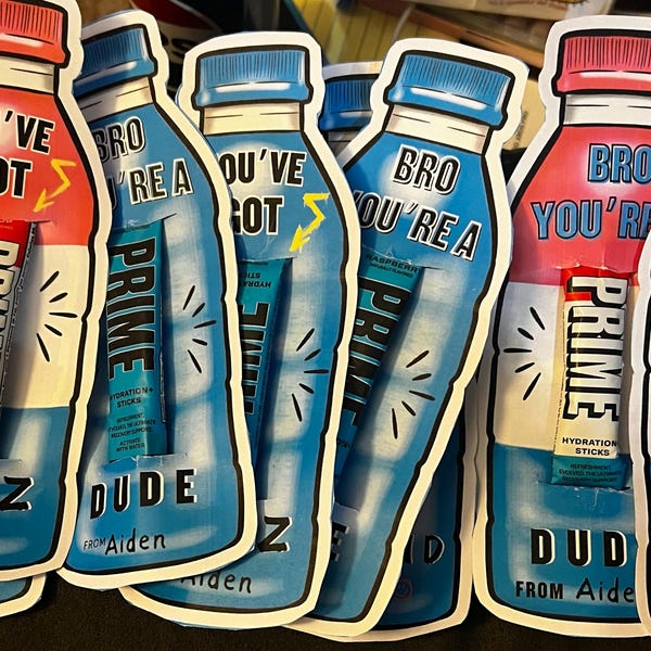 Prime Hydration Valentine Cards: Fun Kids' Digital Download (canva ...