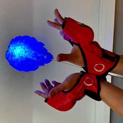 Lightning Fingers Cosplay Prop. Finger Mounted Electric Bolts - Etsy