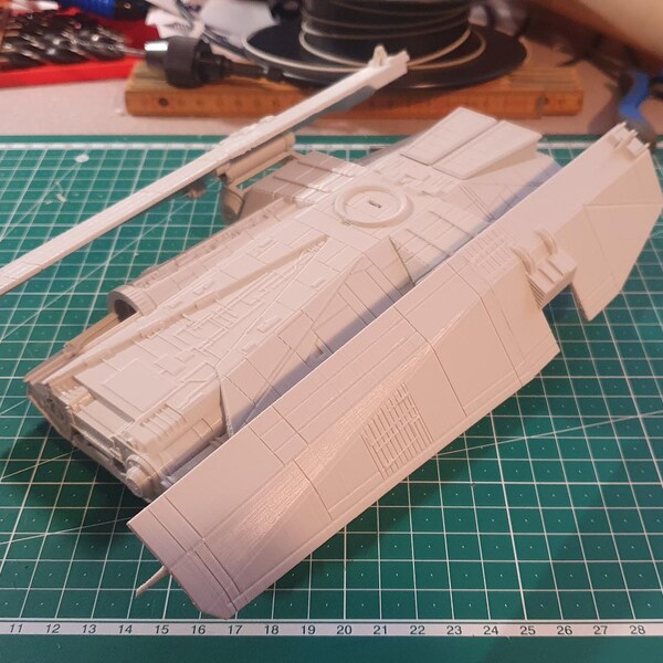 Fondor Haulcraft Starship Inspired From Andor Luthen Rael - Etsy