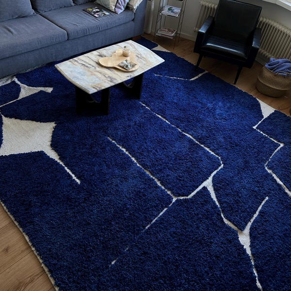 Costum Moroccan Colorful Rug, Authentic Moroccan Rug, Berber Carpet ...