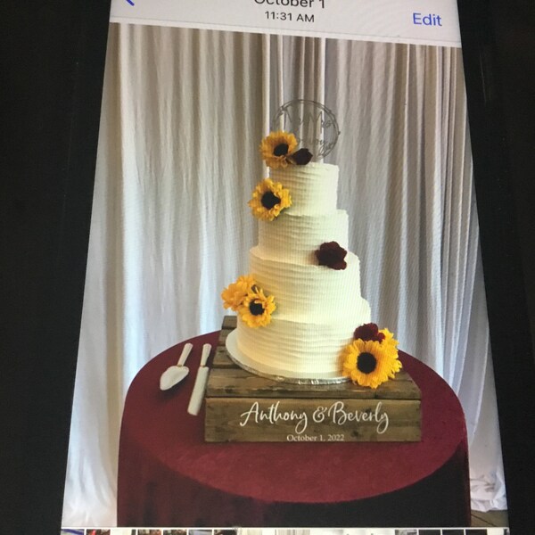 16 Inch Cake Stand | Wedding Cake Stand | Boho Chic Cake Stand | Cake ...