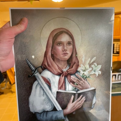 Little Nellie of Holy God Art Print Catholic Patron Saint for - Etsy