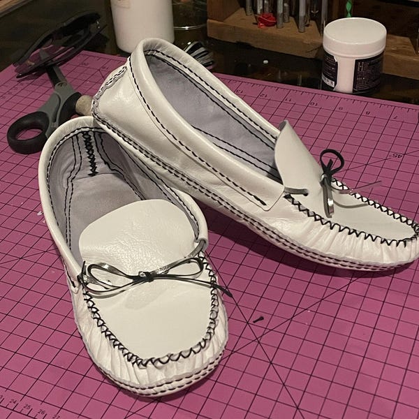 DIY Leather Loafers Pattern (printable PDF With Video Guide) - Etsy