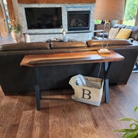 Custom Made Office Desk Epoxy River Desk Waterfall Desk With Epoxy ...