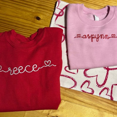 The mallory Cursive Satin Font With Heart Swashes Machine Embroidery ...