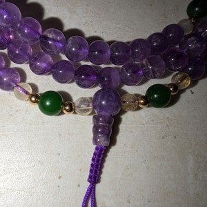 DIY Mala Kit Red Flake Jasper - Etsy