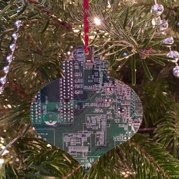 Circuit Board Ornament, Computer Programmer Ornament, Software Engineer ...