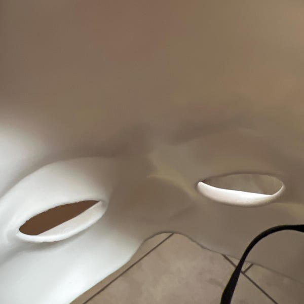 DIY UNPAINTED Weeknd Mask - Etsy