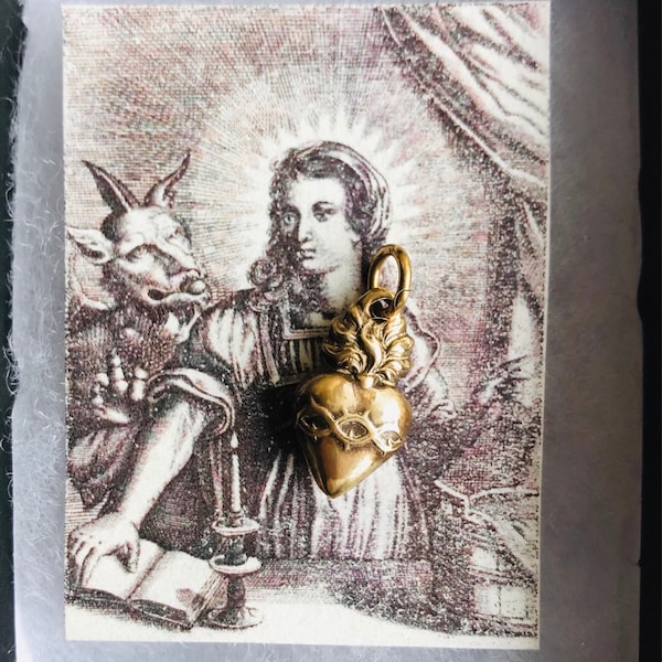 RARE Saint Sebastian Arrows Charm Necklace - Etsy