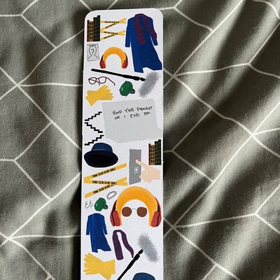 Wednesday Addams Series Inspired Bookmark Perfect for Book - Etsy UK