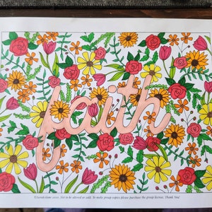 God of Hope, Coloring Page, Romans 15:13, Printable Coloring, Christian ...