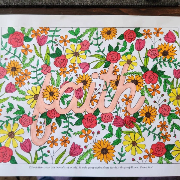 God of Hope, Coloring Page, Romans 15:13, Printable Coloring, Christian ...