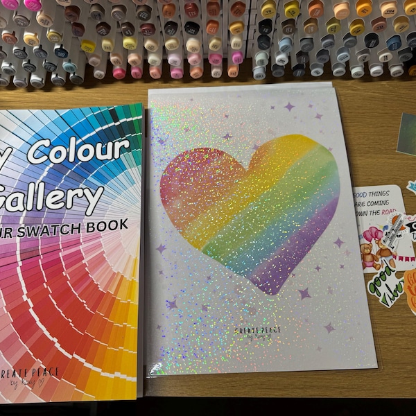 Ultimate Colour Blending Swatch Book – 45 Pages, 600 Swatches! - Etsy