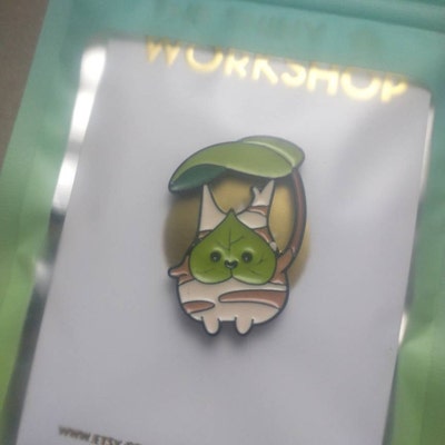 Korok Pin, Legend of Zelda Leaf Fashion, TOTK BOTW Style, Badge Metal ...