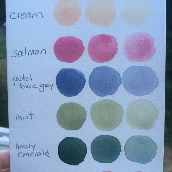 Heavy Emerald Handmade Watercolor Paint by P. - Etsy