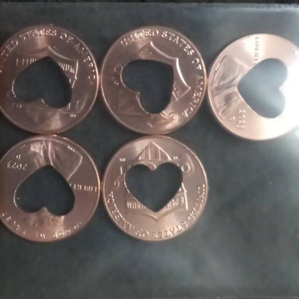 Lucky Penny With Smiley Face Cut Out - Etsy