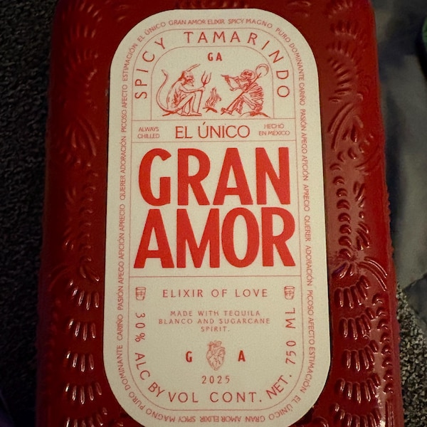 Printed Physical Decal Style Label For, Gran Malo Liqueur, Gran Malo ...