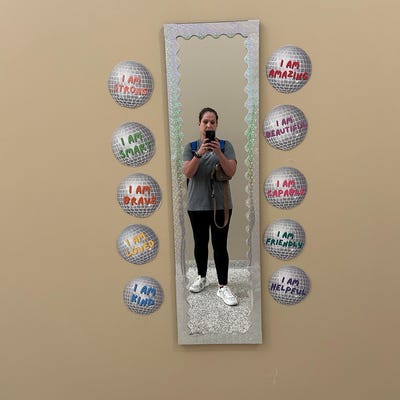 Retro Classroom Affirmations set of 10 Printable Posters, Digital ...