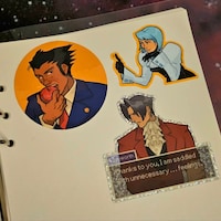 Ace Attorney Beanix / Phoenix Wright 4x6 Postcard Print - Etsy Canada