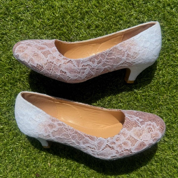 Under the Sea Sculpted Glitter Wedges Sculpted Shoes Low Wedding Shoes ...