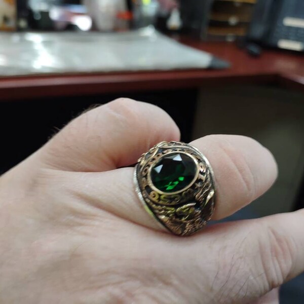 Custom Made Ring , Silver 925 , 1962 , Naval Ring , Class , New ...