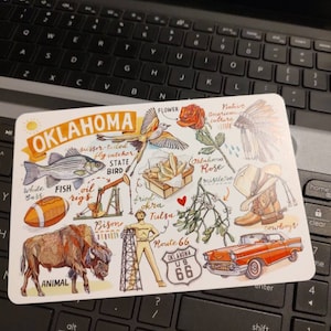 Florida Print, State Symbols, Illustration, State Art, Key West,miami ...