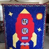 Rocket Baby Quilt Pattern, 3 Sizes: 36x42, 24x28, 48x56, Little Boy ...